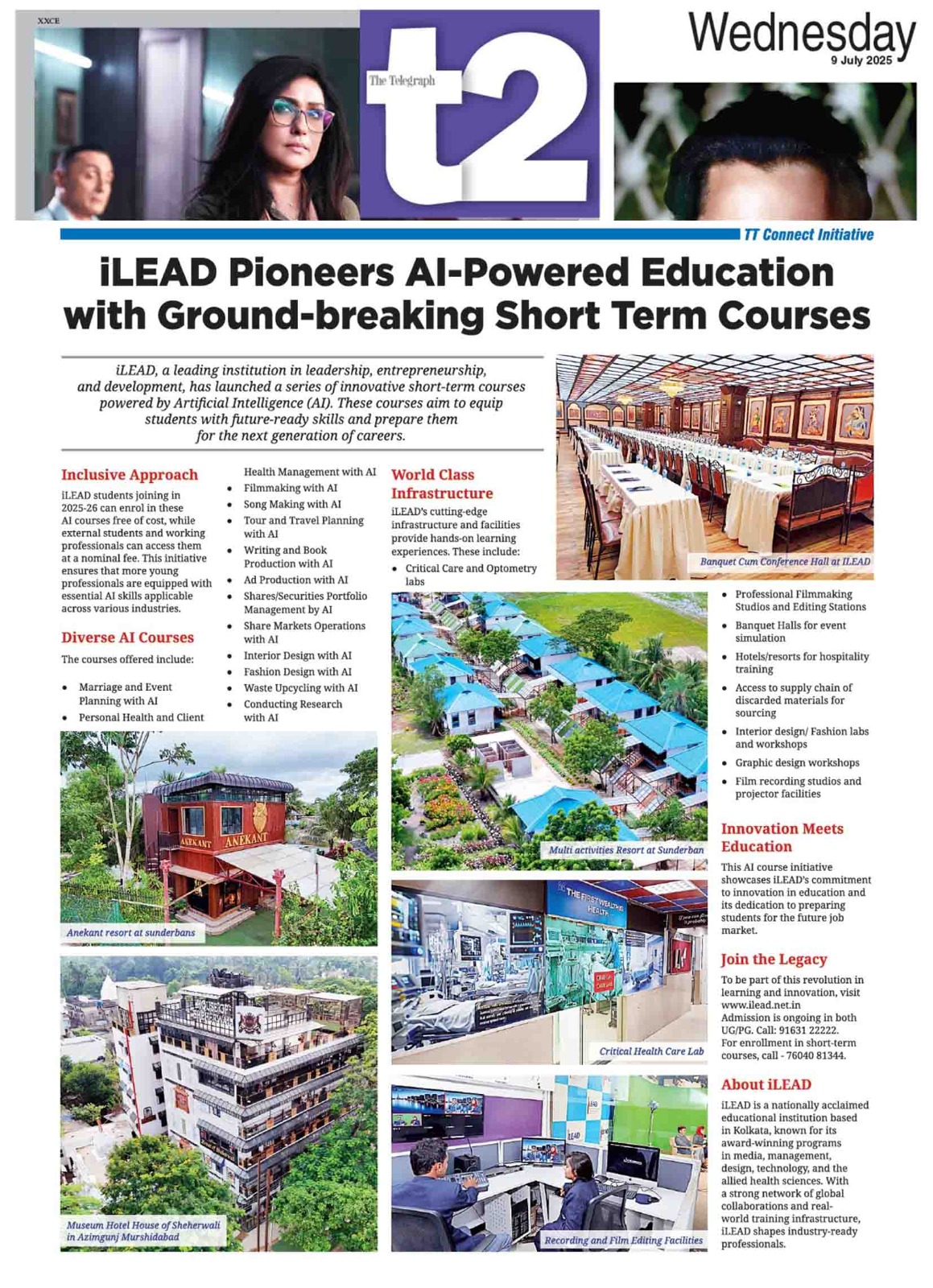 iLEAD Pioneers AI-Powered Education with Groundbreaking Short-Term ...